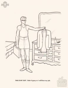 The First Adult Coloring Book: See the Subversive Executive Coloring ...