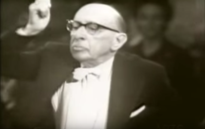 Watch 82-Year-Old Igor Stravinsky Conduct The Firebird, the Ballet ...