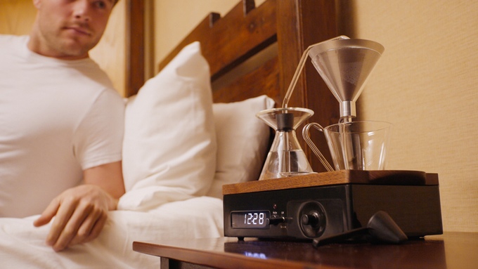 Wake Up & Smell the Coffee: The New All-in-One Coffee-Maker/Alarm Clock ...