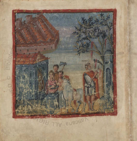 1,600-Year-Old Illuminated Manuscript of the Aeneid Digitized & Put ...