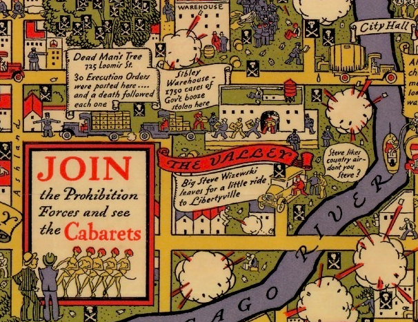 A Map of Chicago's Gangland: A Cheeky, Cartographic Look at Al Capone's ...