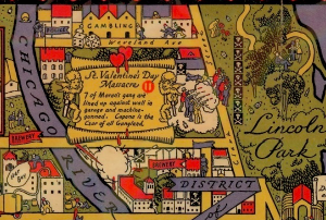 A Map of Chicago's Gangland: A Cheeky, Cartographic Look at Al Capone's ...