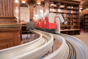 The New York Public Library Unveils a Cutting-Edge Train That Delivers ...