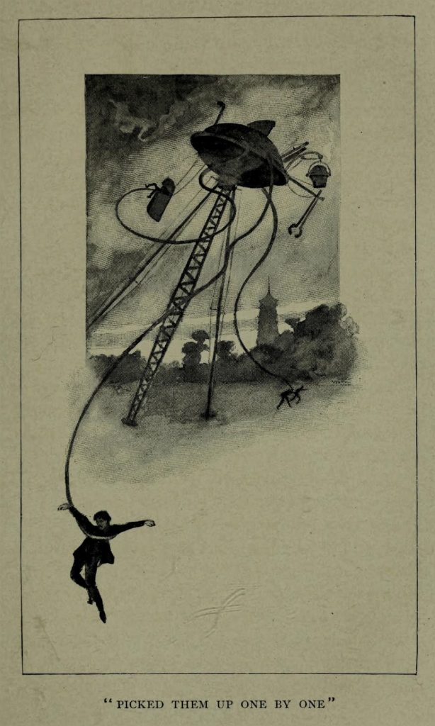 The Very First Illustrations of H.G. Wells' The War of the Worlds (1897 ...