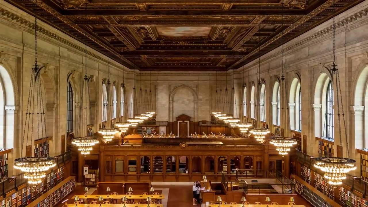 Watch 52,000 Books Getting Reshelved at The New York Public Library in ...